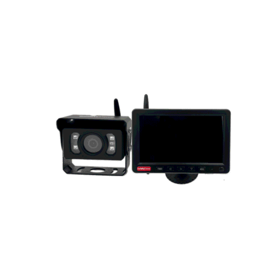 Wireless Rear Vision Kit - 6.2" Monitor + Square Black Wireless HD ...