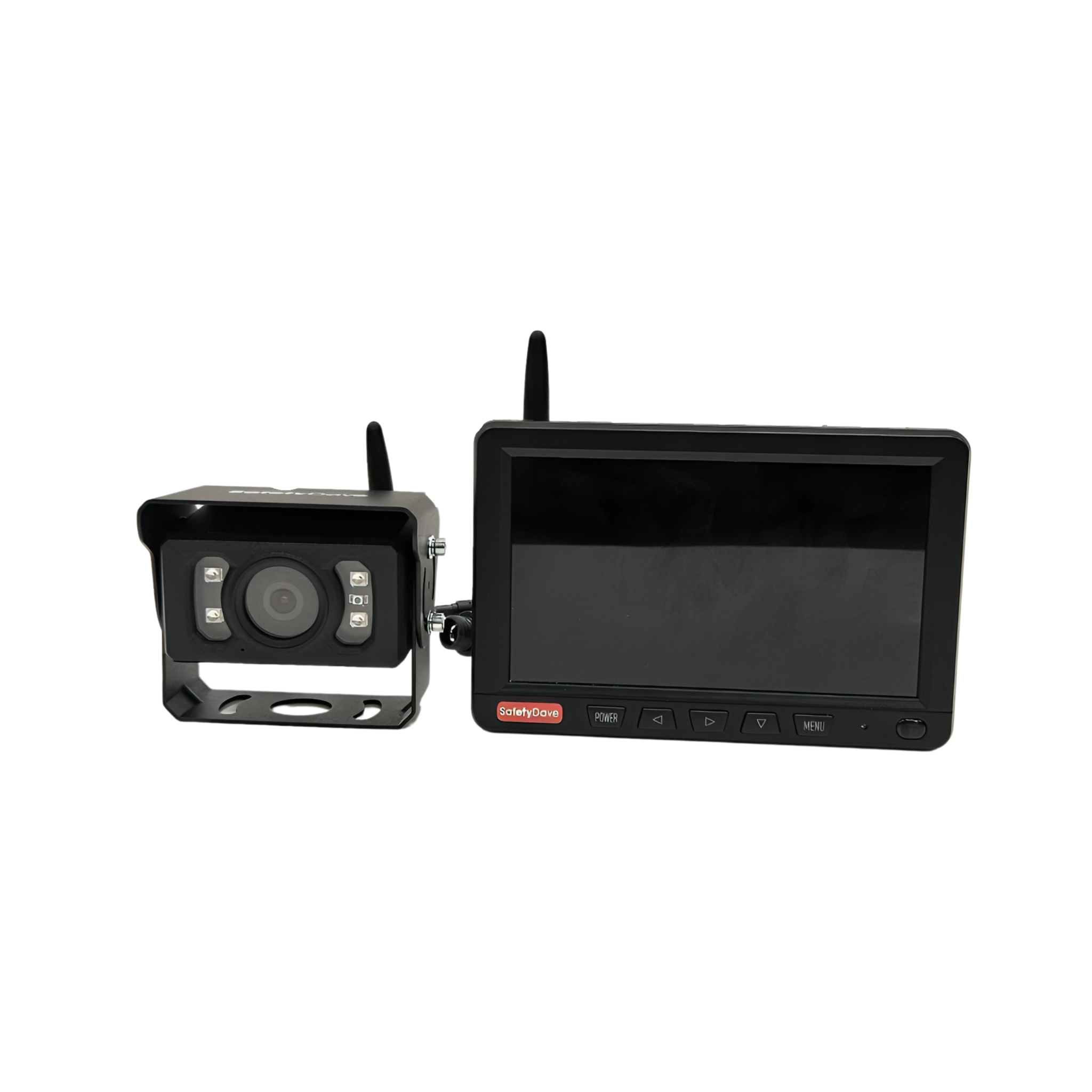 Wireless Rear Vision Kit - 6.2" Monitor + Square Black Wireless HD ...